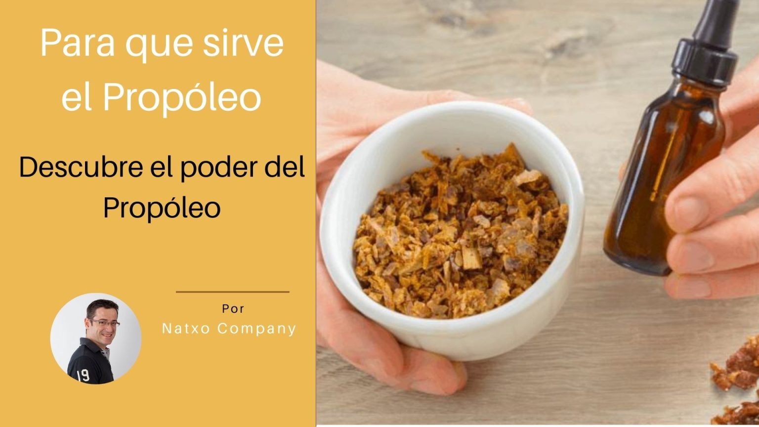 El Propóleo. Para que sirve. un remedio natural con múltiples beneficios